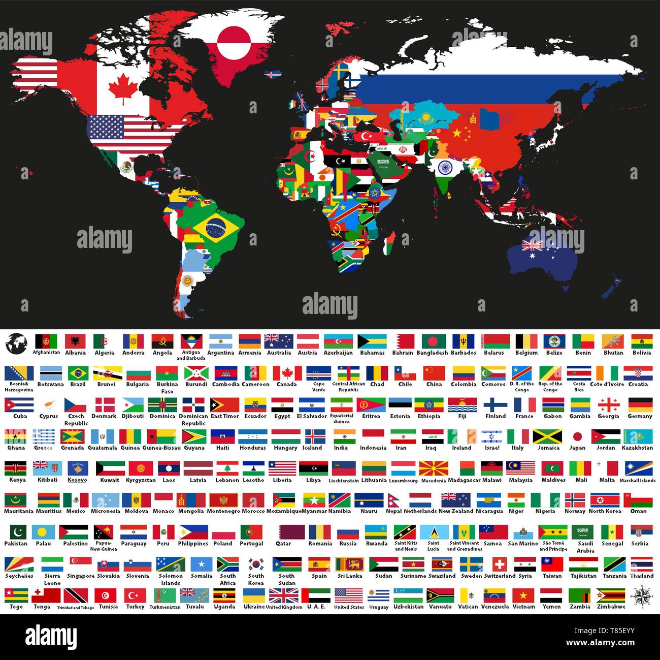 Antarctica map argentina hi-res stock photography and images - Alamy