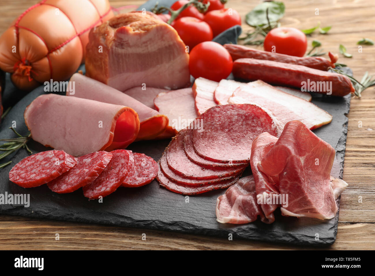 Deli meats hi-res stock photography and images - Alamy