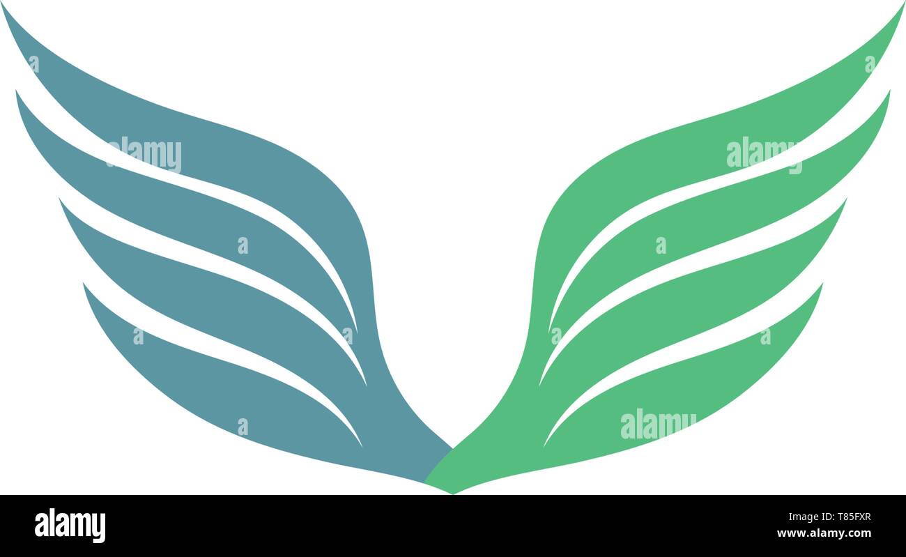 Wing logo and symbol business template vector Stock Vector Image & Art ...