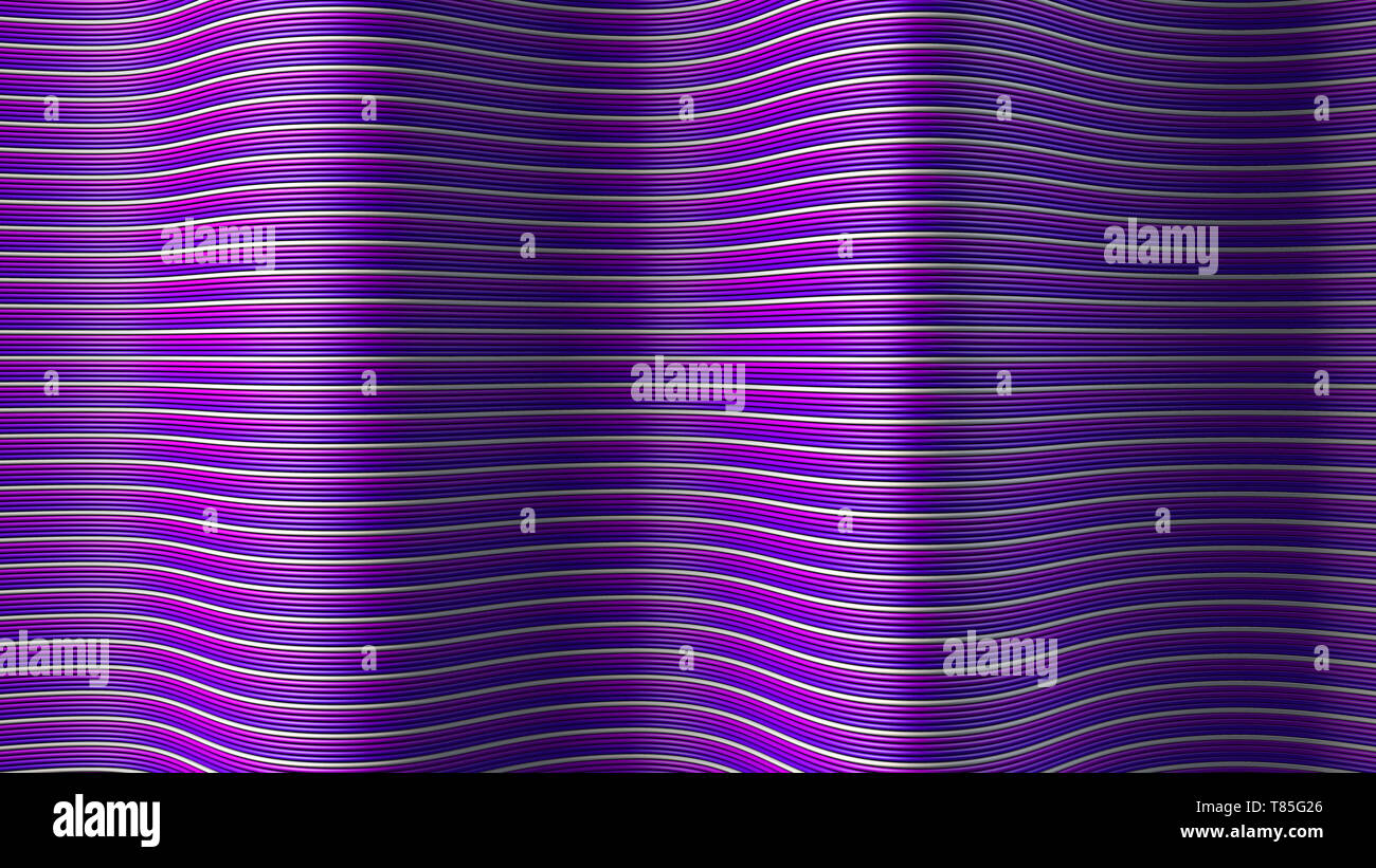 Wavy lines, abstract illustration Stock Photo - Alamy