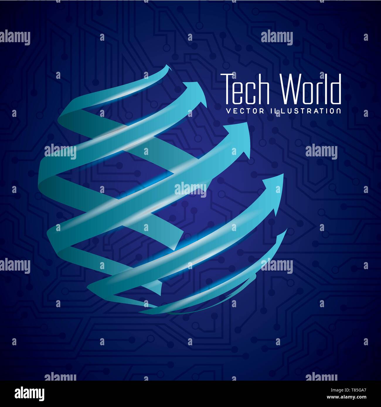 tech world design Stock Vector Image & Art - Alamy