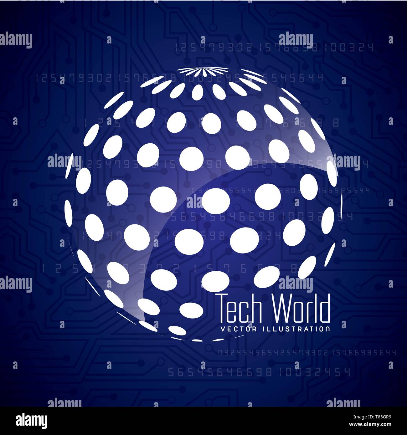 tech world design Stock Vector Image & Art - Alamy