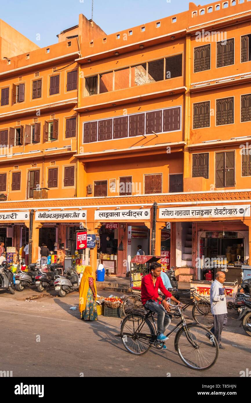 India, Rajasthan, Jaipur, Johari Bazar Stock Photo - Alamy