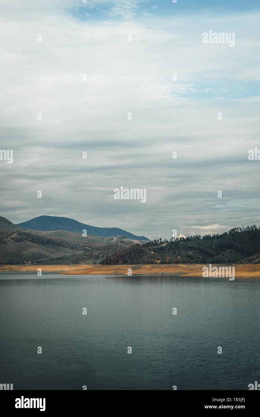 Blowering Reservoir/Dam near Tumut, Snowy Mountains, New South Wales ...