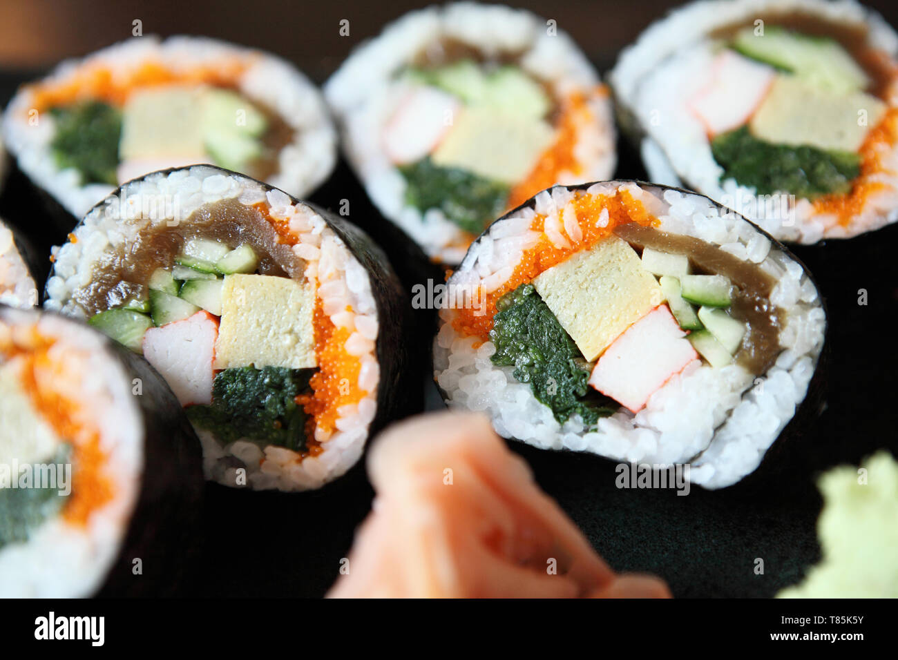 Hot maki roll hi-res stock photography and images - Alamy