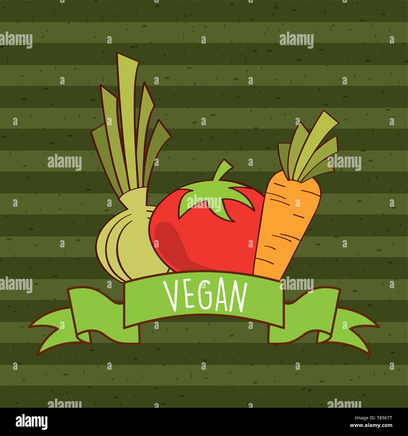 vegan food design Stock Vector Image & Art - Alamy