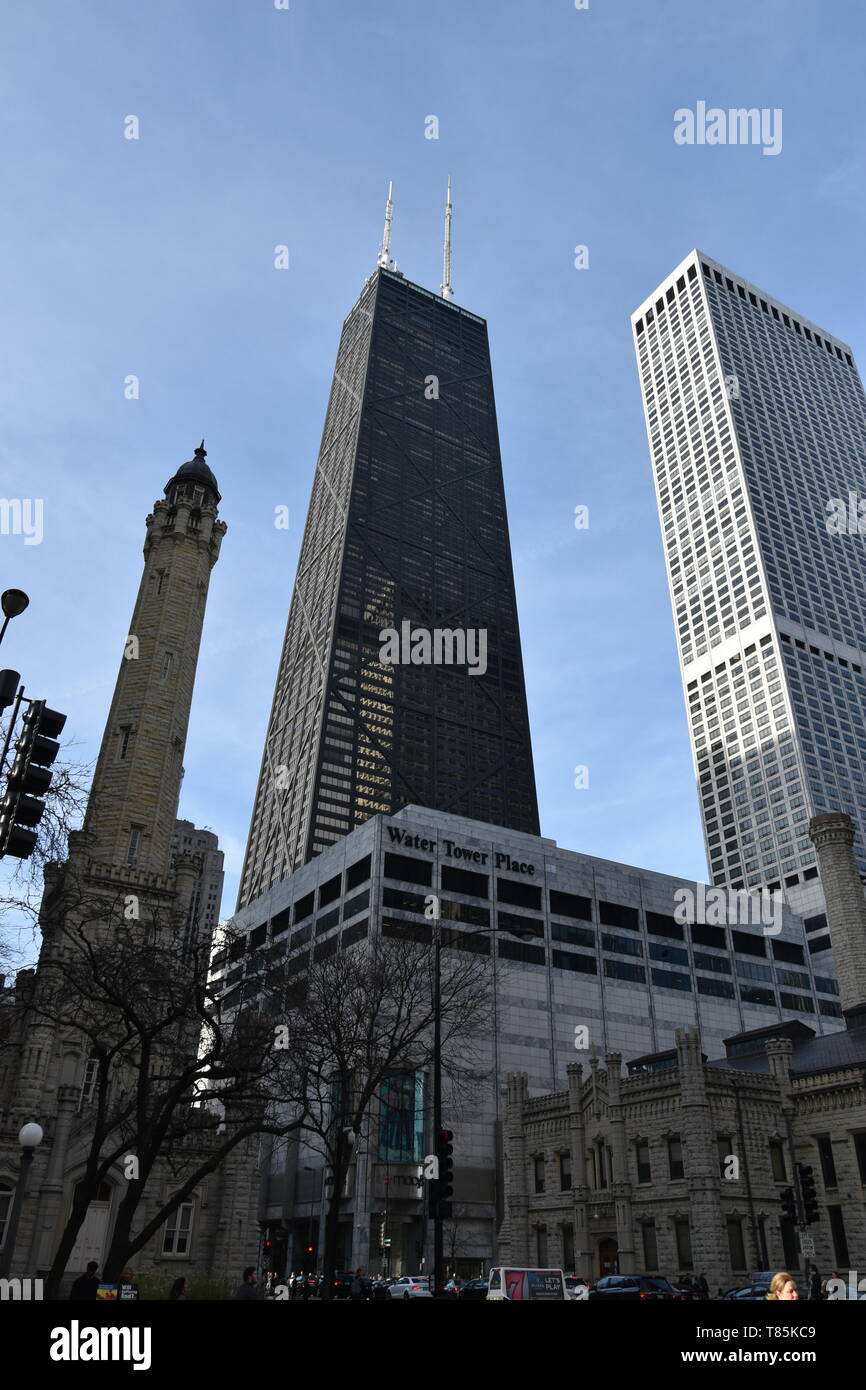The John Hancock Center, Near North Side, Chicago, Illinois, United ...