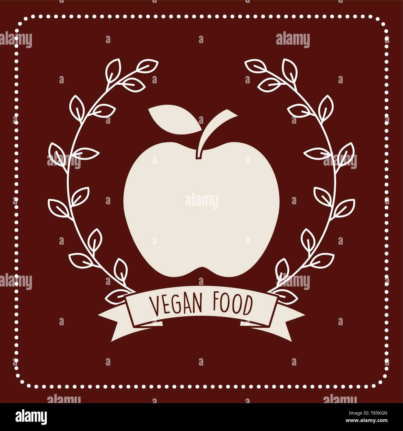vegan food design Stock Vector Image & Art - Alamy