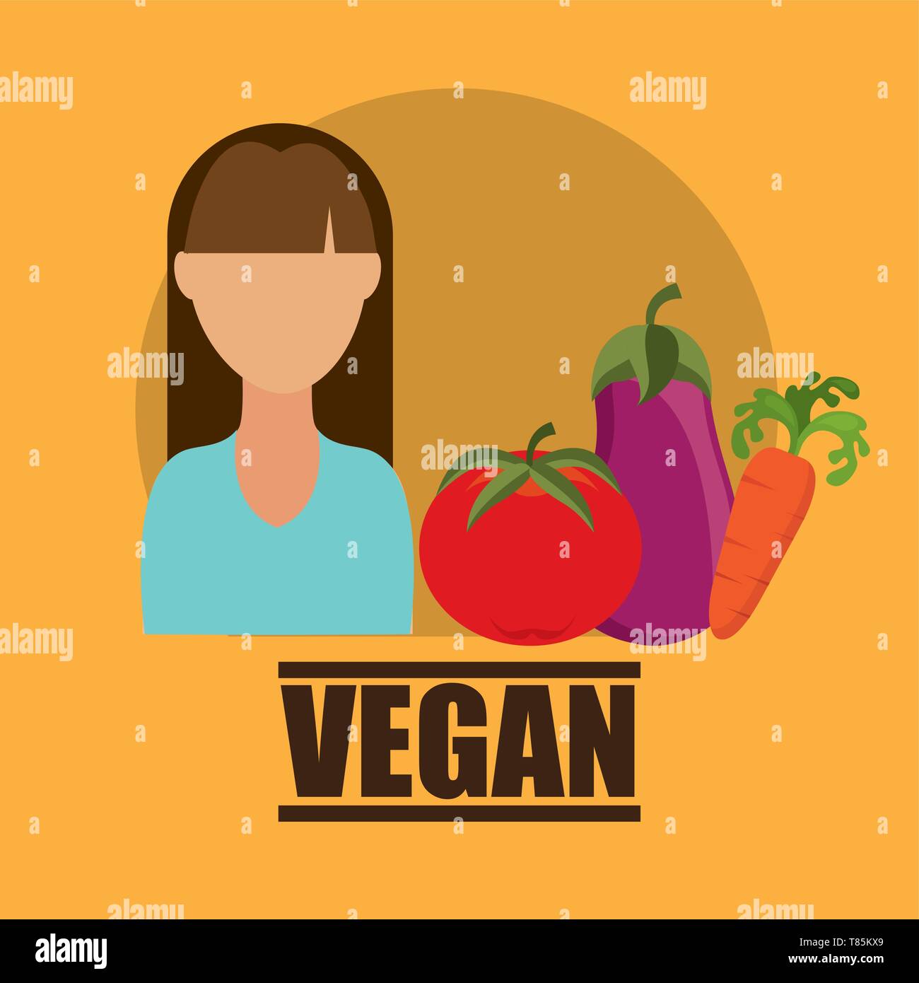 vegan food design Stock Vector Image & Art - Alamy