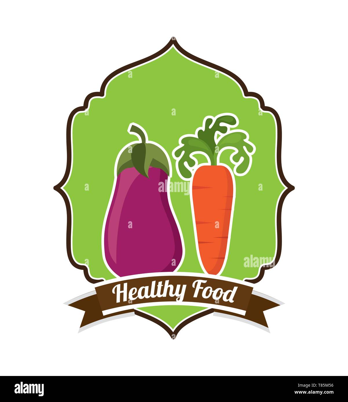 healthy food design Stock Vector Image & Art - Alamy