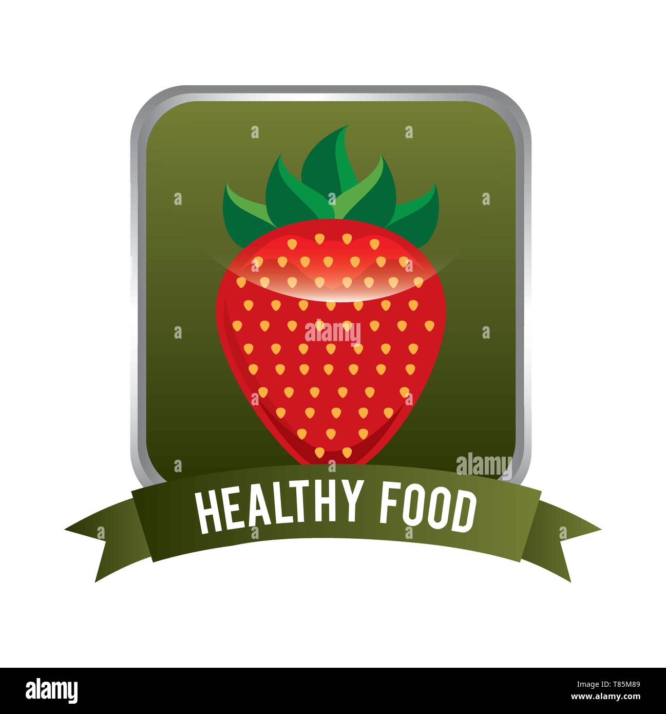 healthy food design Stock Vector Image & Art - Alamy