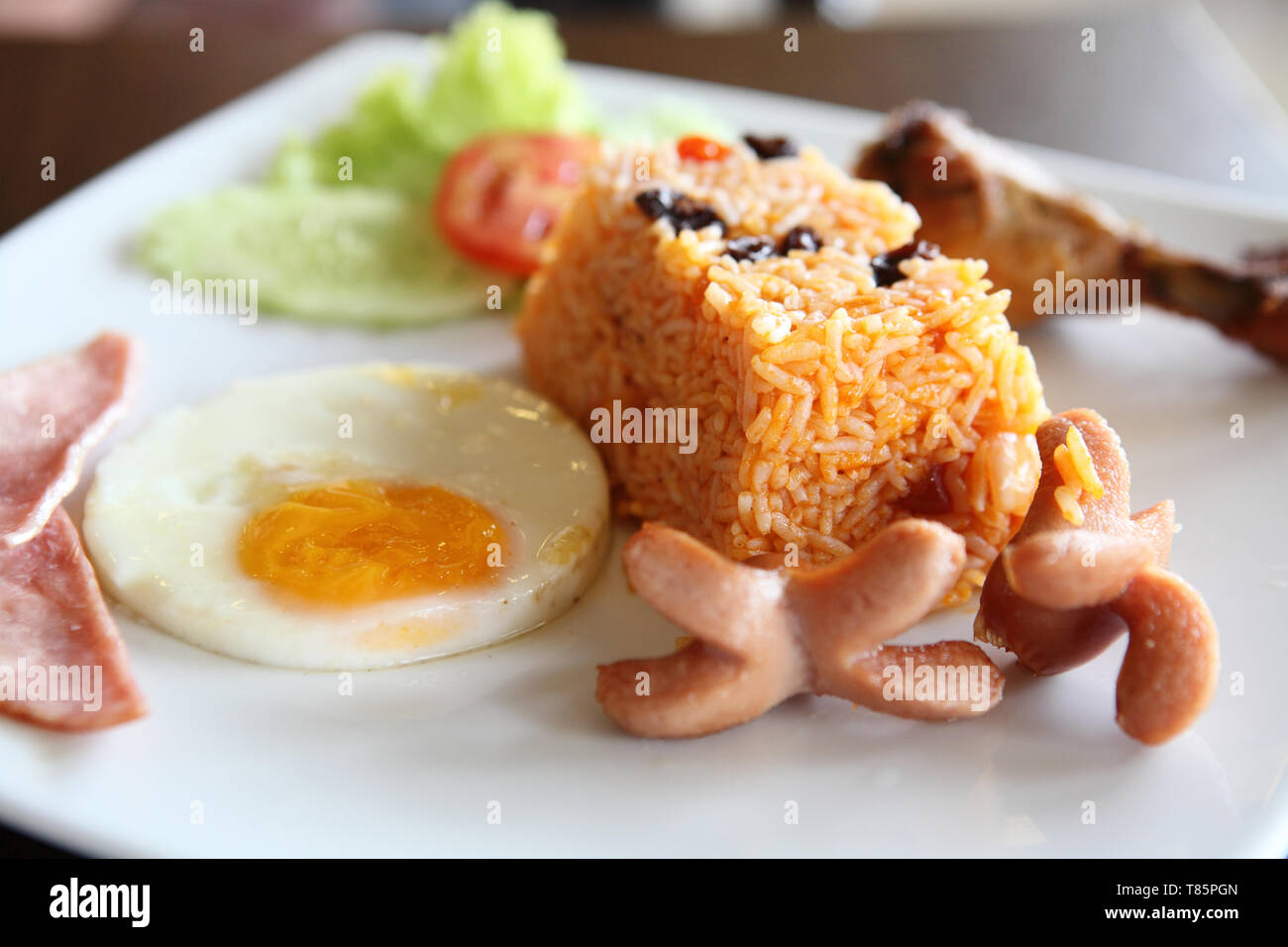 Typical american breakfast hi-res stock photography and images - Alamy