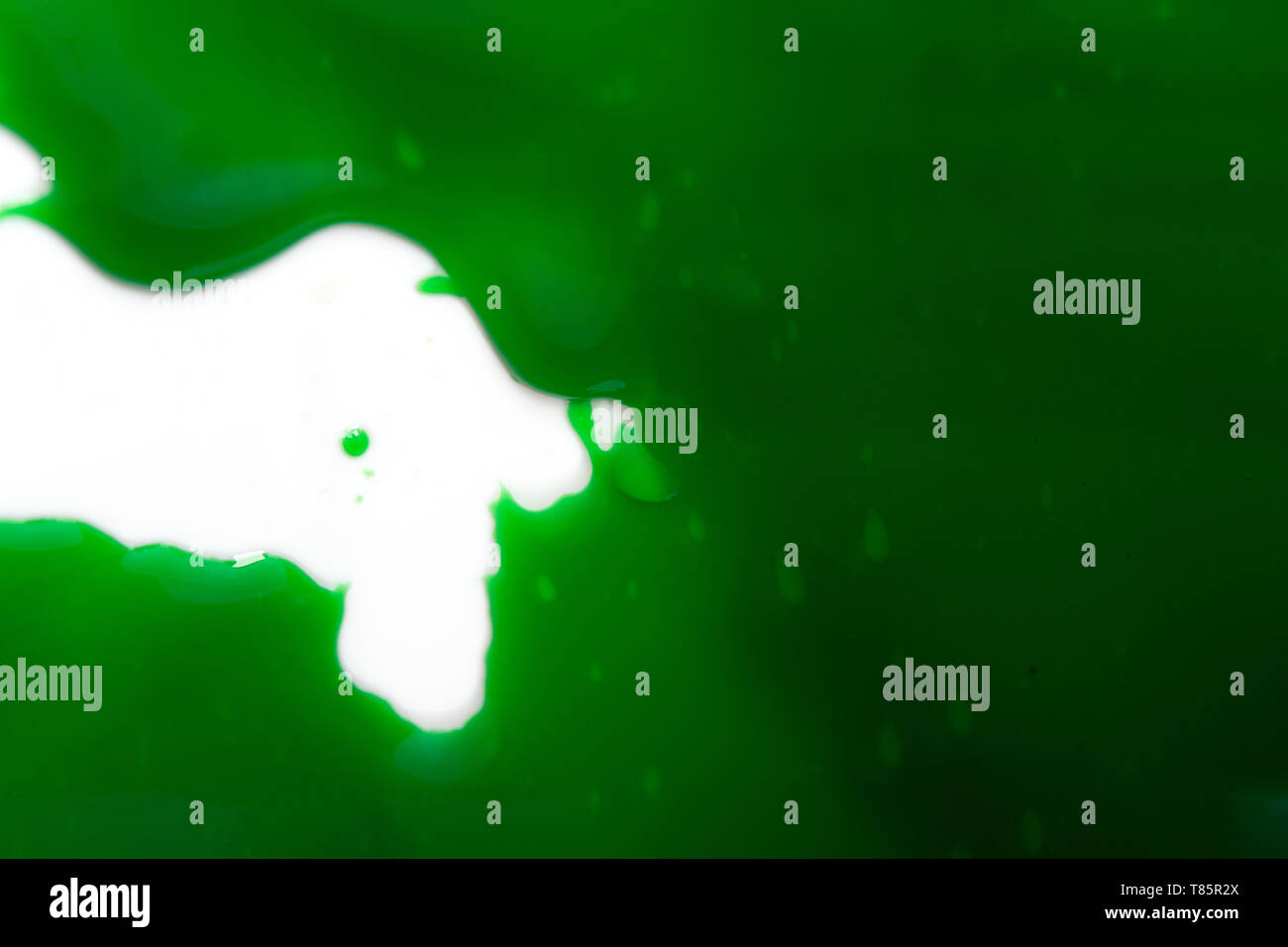 Creative green jam drops, abstract background, texture, pattern Stock ...