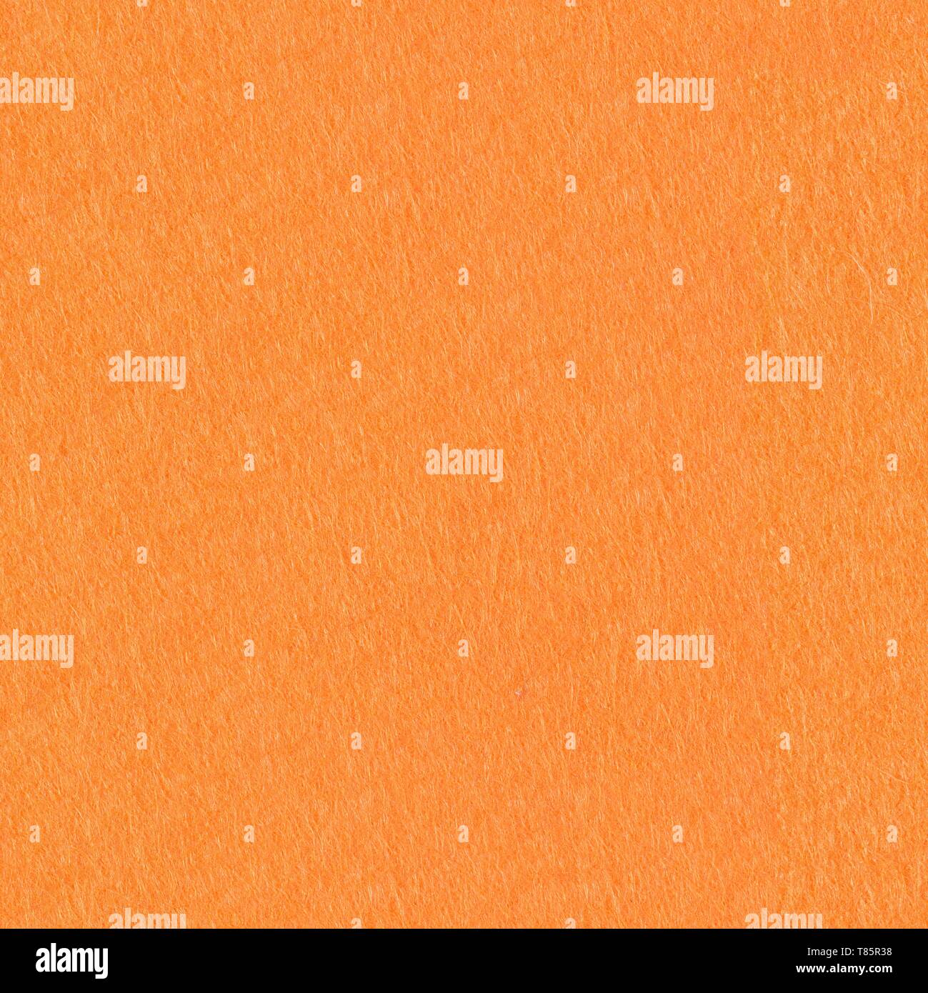 Orange felt background on macro. Seamless square texture, tile ready ...