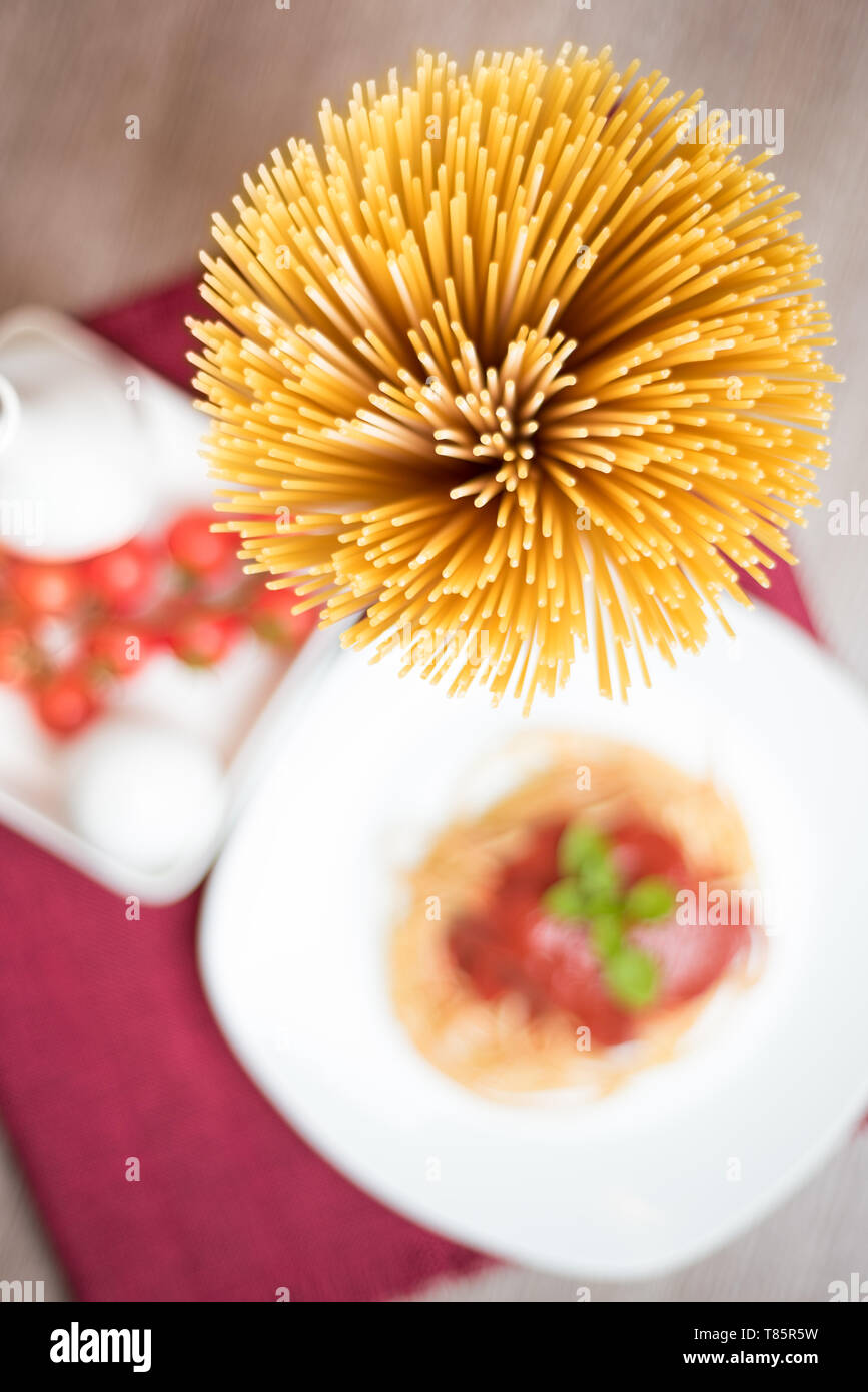 original italian's spaghetti Stock Photo - Alamy