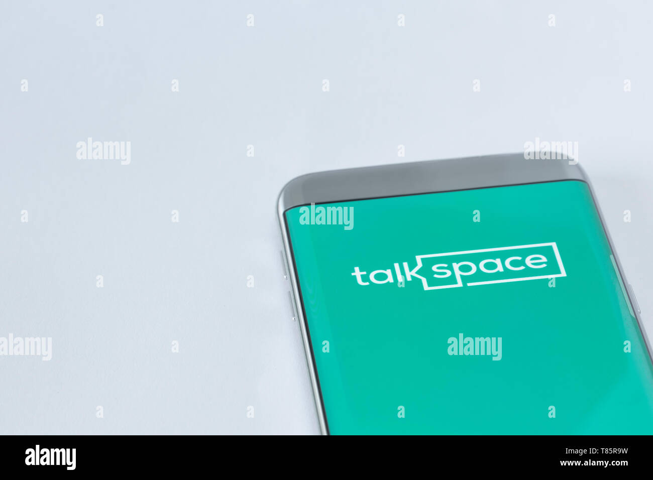 Talkspace application hi-res stock photography and images - Alamy