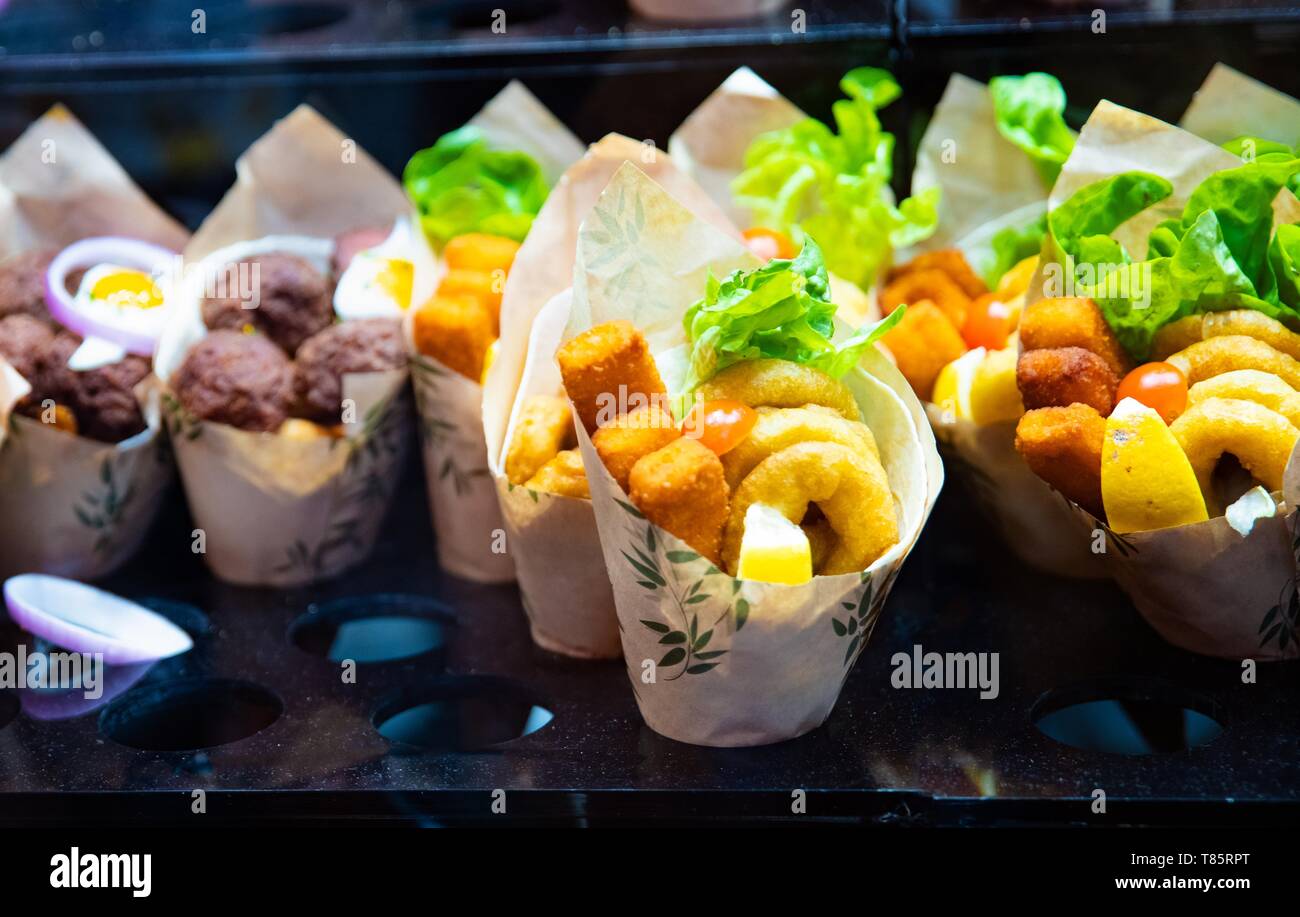 Seafood takeaway store