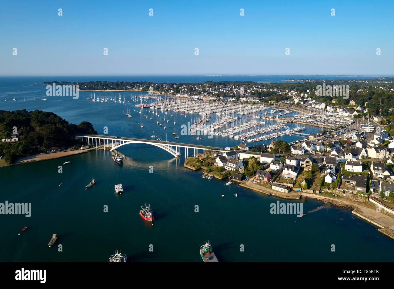 Marina brittany france la trinité sur mer hi-res stock photography and ...