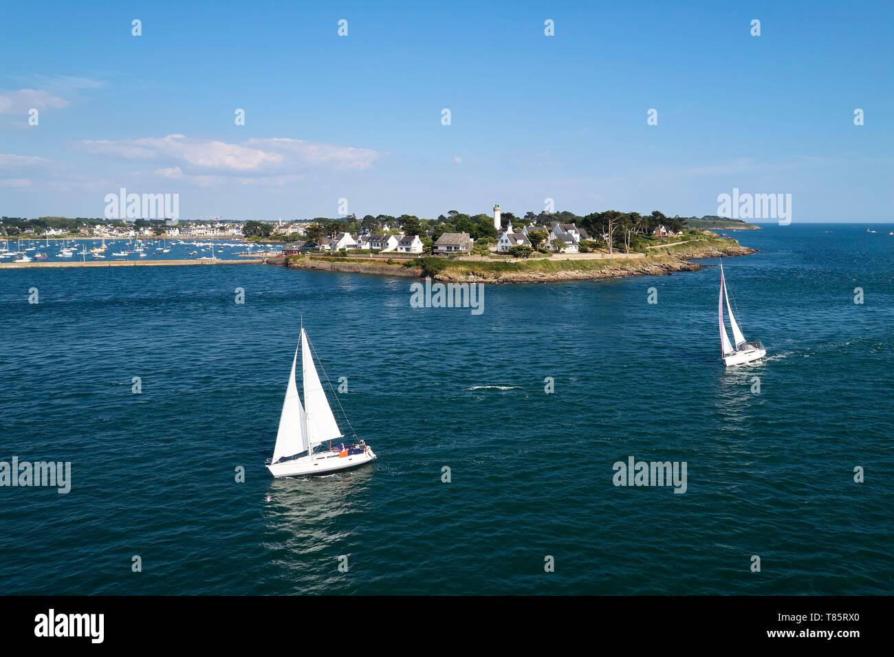 France, Morbihan, Gulf of Morbihan, Regional Natural Park of the Gulf ...