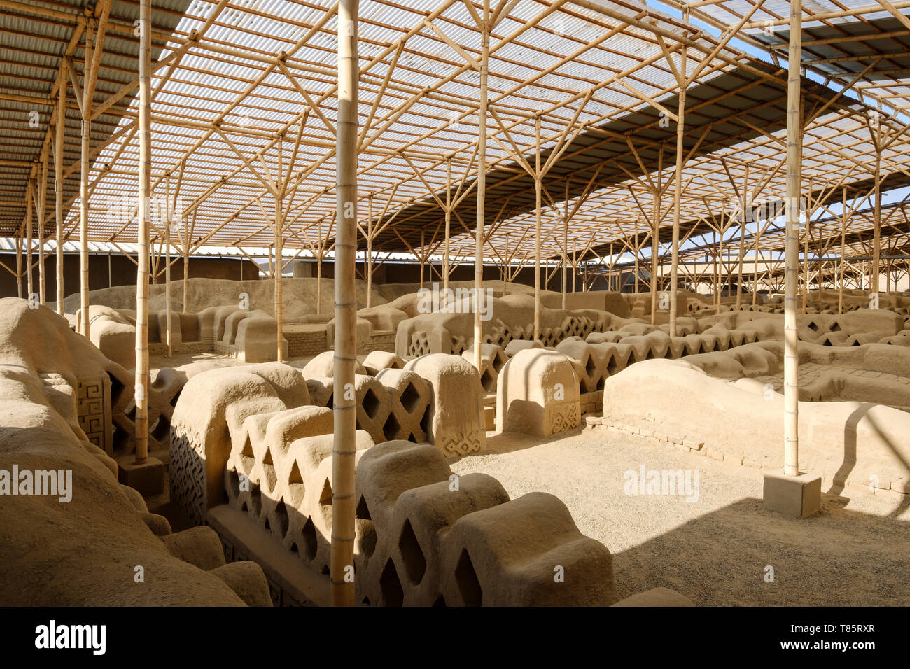 Chan Chan Archeological Zone (Pre-Columbian Chimu Culture) near ...