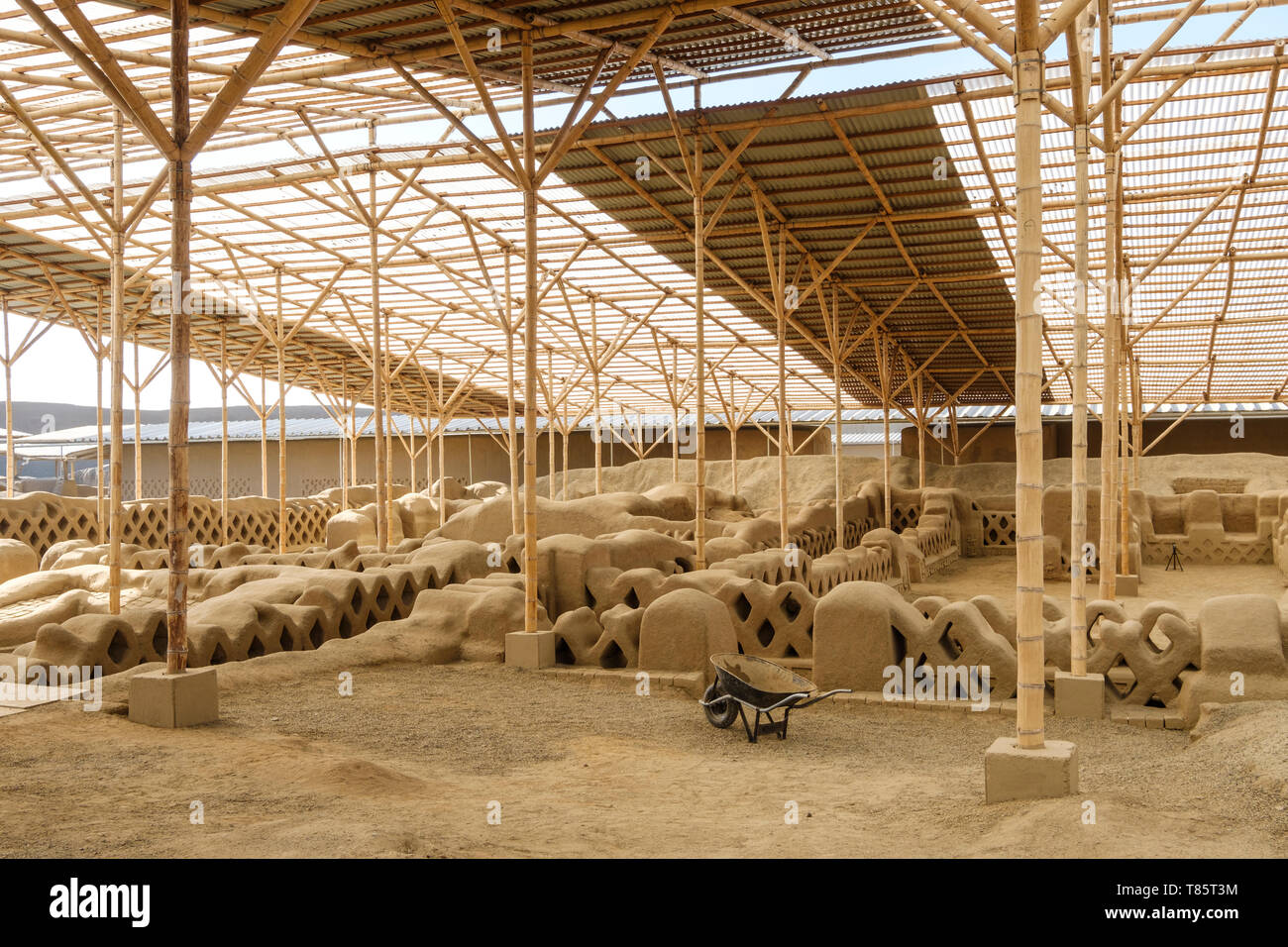 Chan Chan Archeological Zone (Pre-Columbian Chimu Culture) near ...