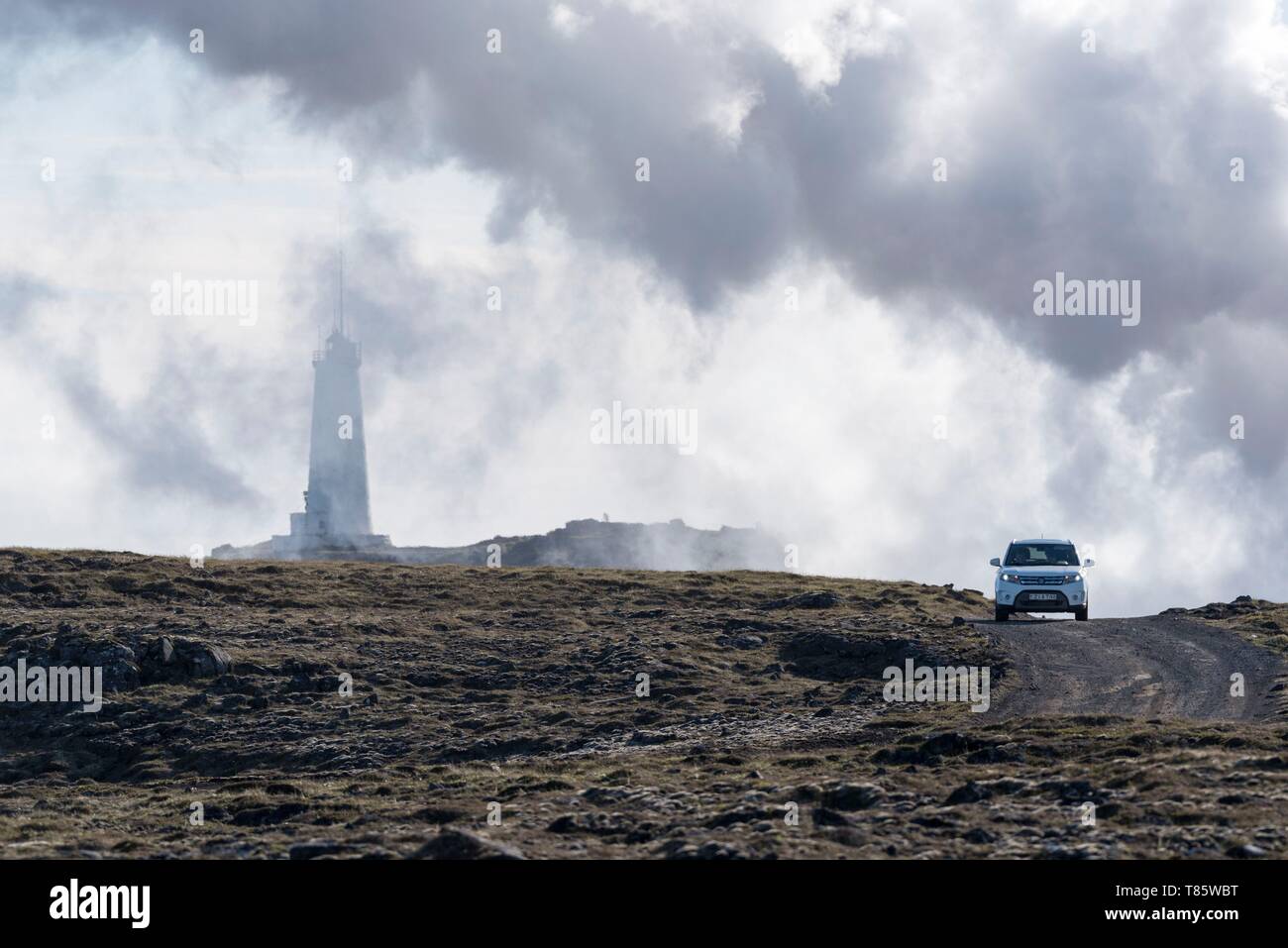 Iceland, Reykjanes Peninsula, Reykjanesviti, Iceland's oldest ...