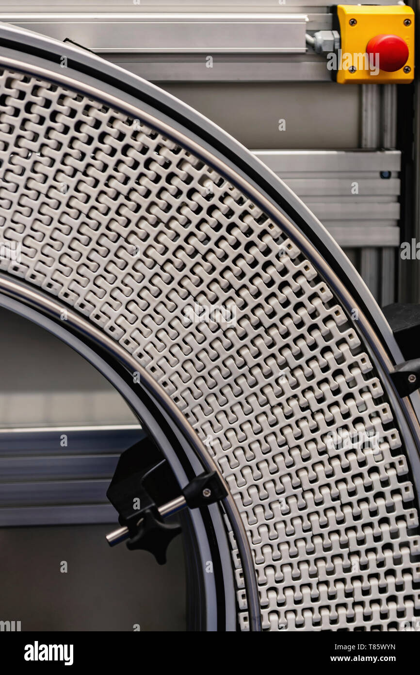 Industrial conveyor system Stock Photo - Alamy