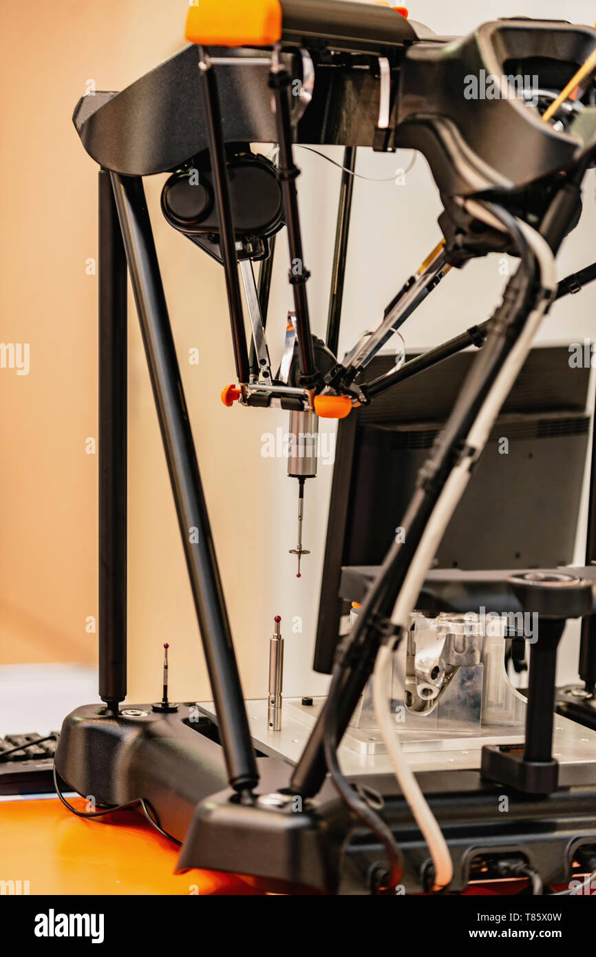 Precision measuring machine Stock Photo - Alamy