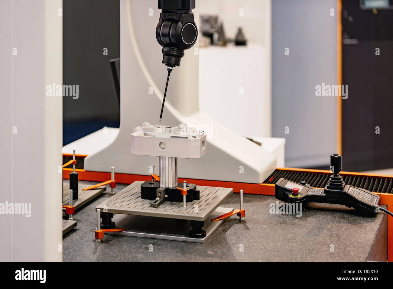 Precision measuring machine Stock Photo - Alamy
