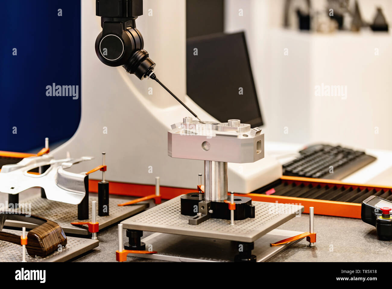 Precision measuring machine Stock Photo - Alamy