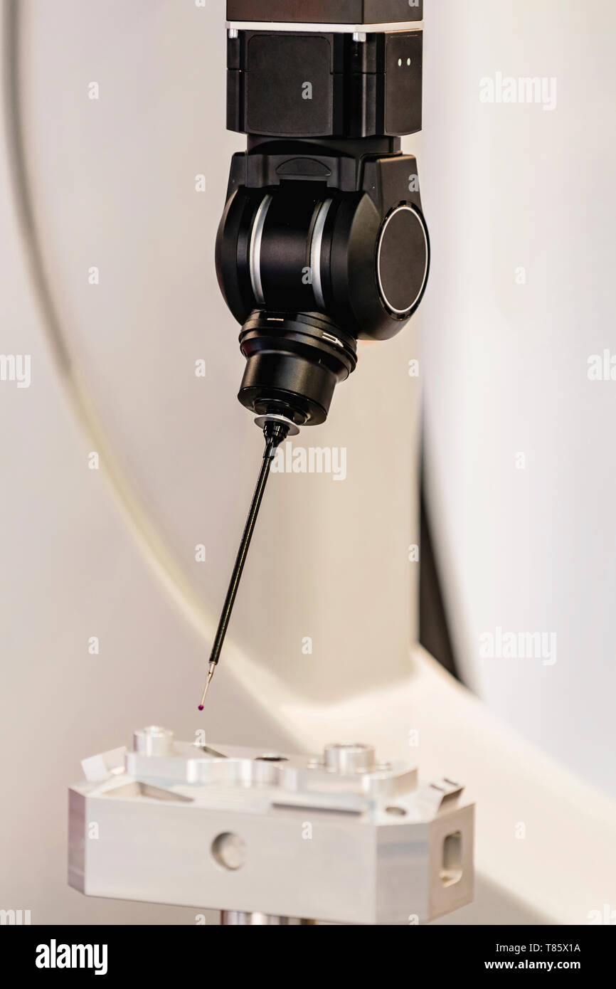 Precision measuring machine Stock Photo - Alamy