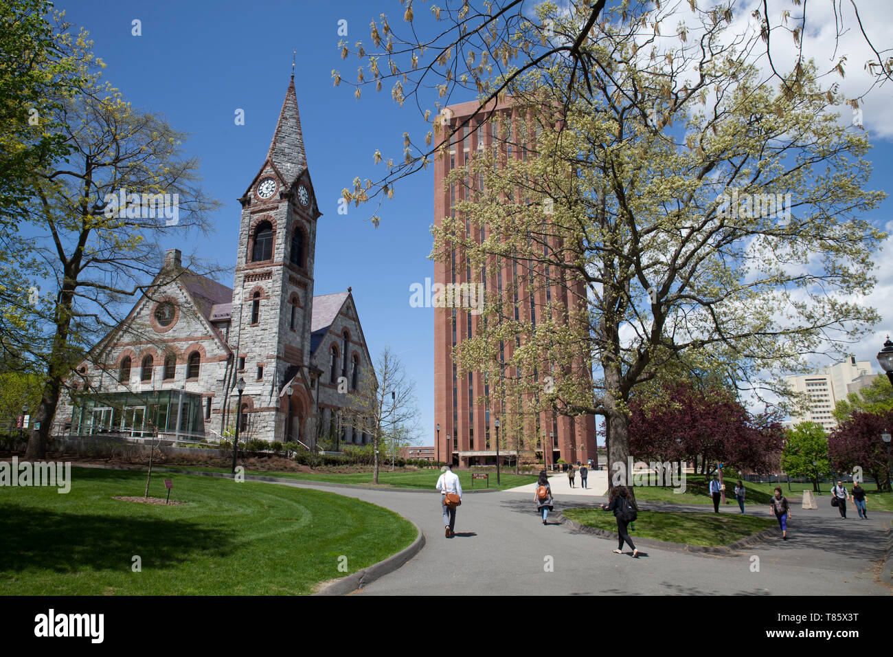 Amherst college campus hi-res stock photography and images - Alamy