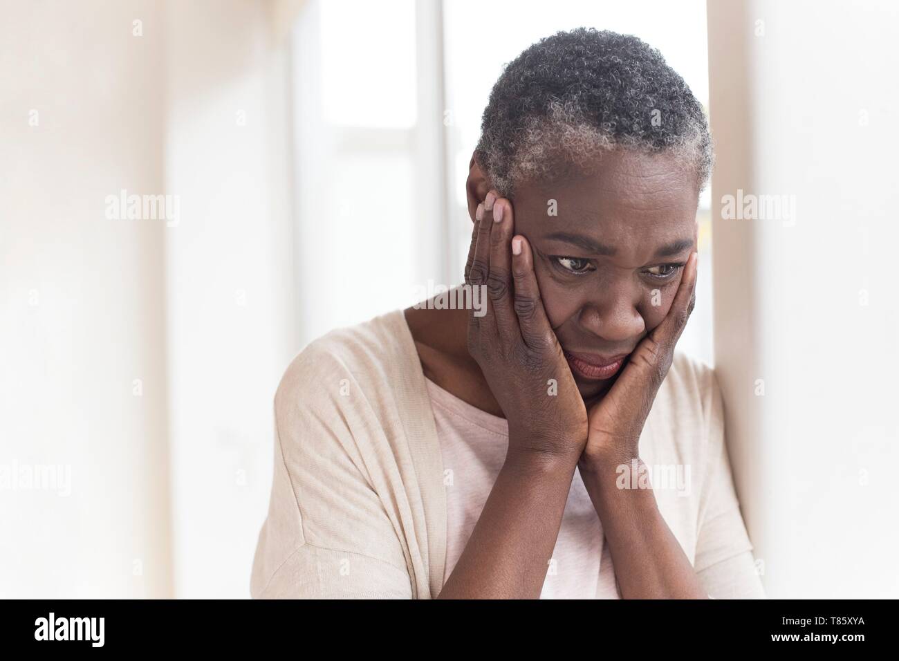 Anxiety hands hi-res stock photography and images - Alamy