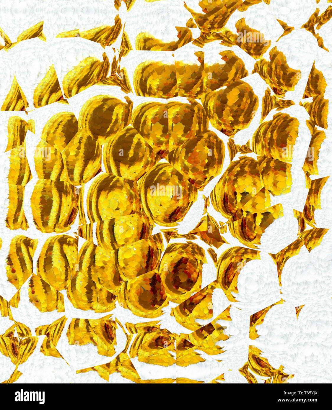 Abstract liquid gold and silver texture Impressionism background ...