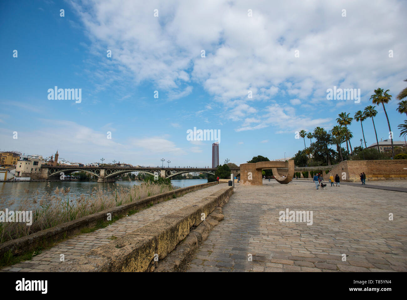 Bridge of Elizabeth II Stock Photo - Alamy