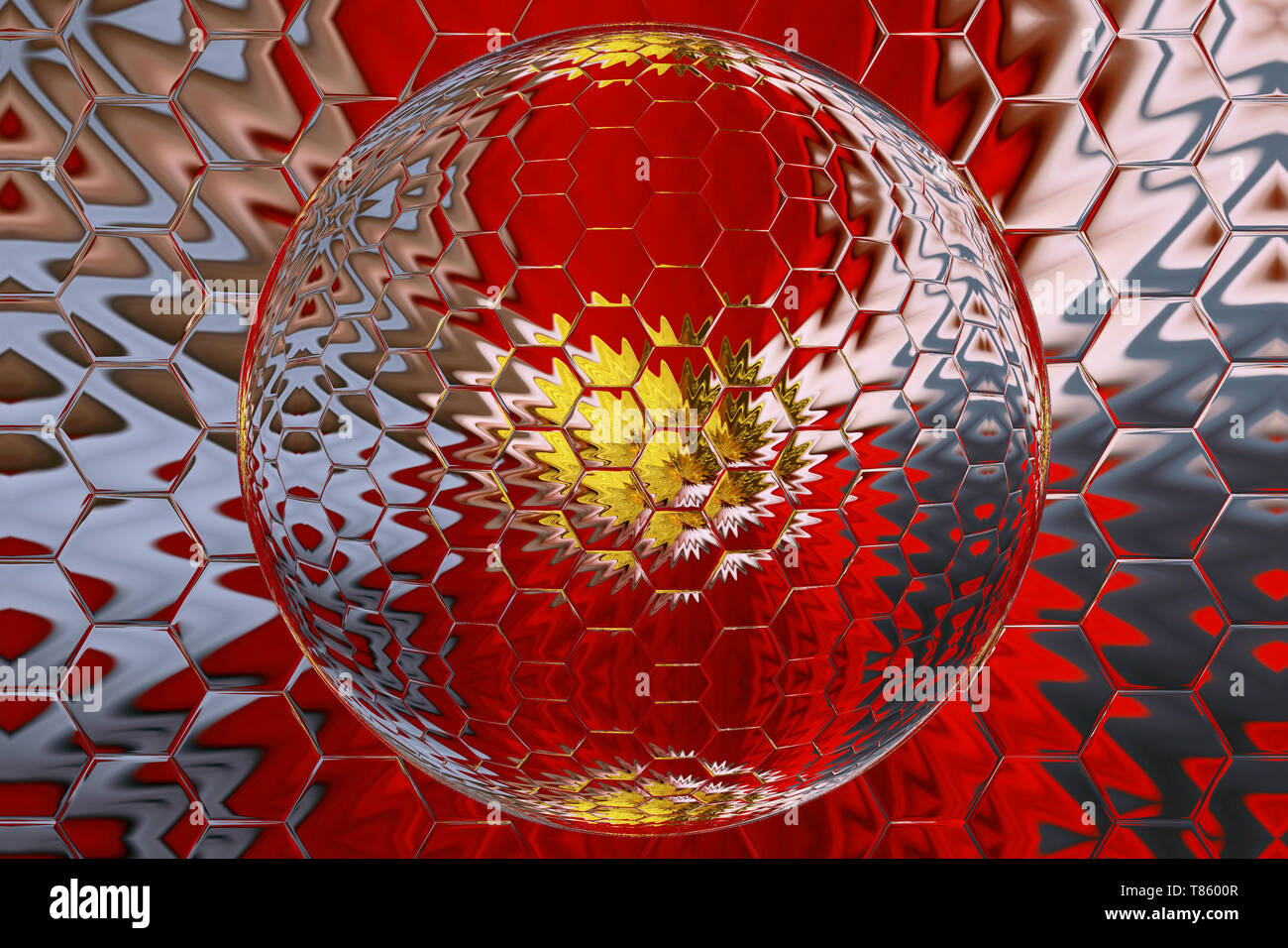 Gold colors fine art print. Impressionism style abstraction. Modern ...