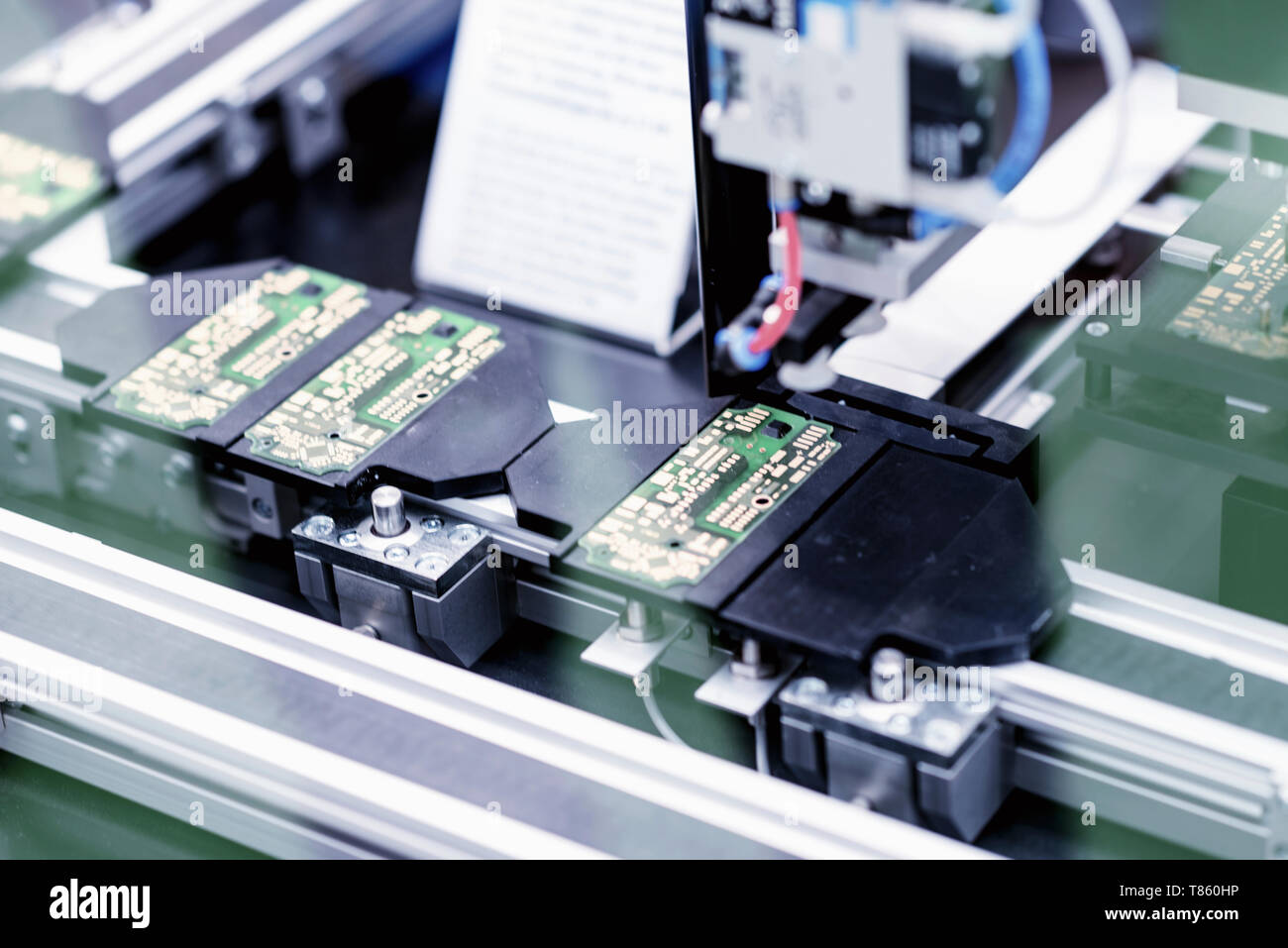 Circuit board plotter Stock Photo - Alamy