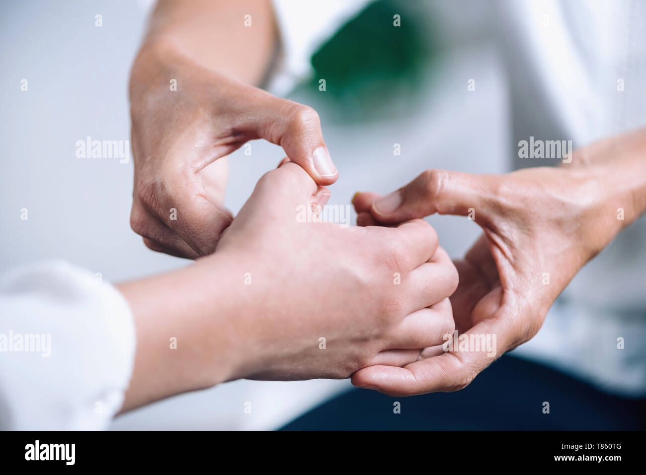 Theta healing therapy Stock Photo - Alamy