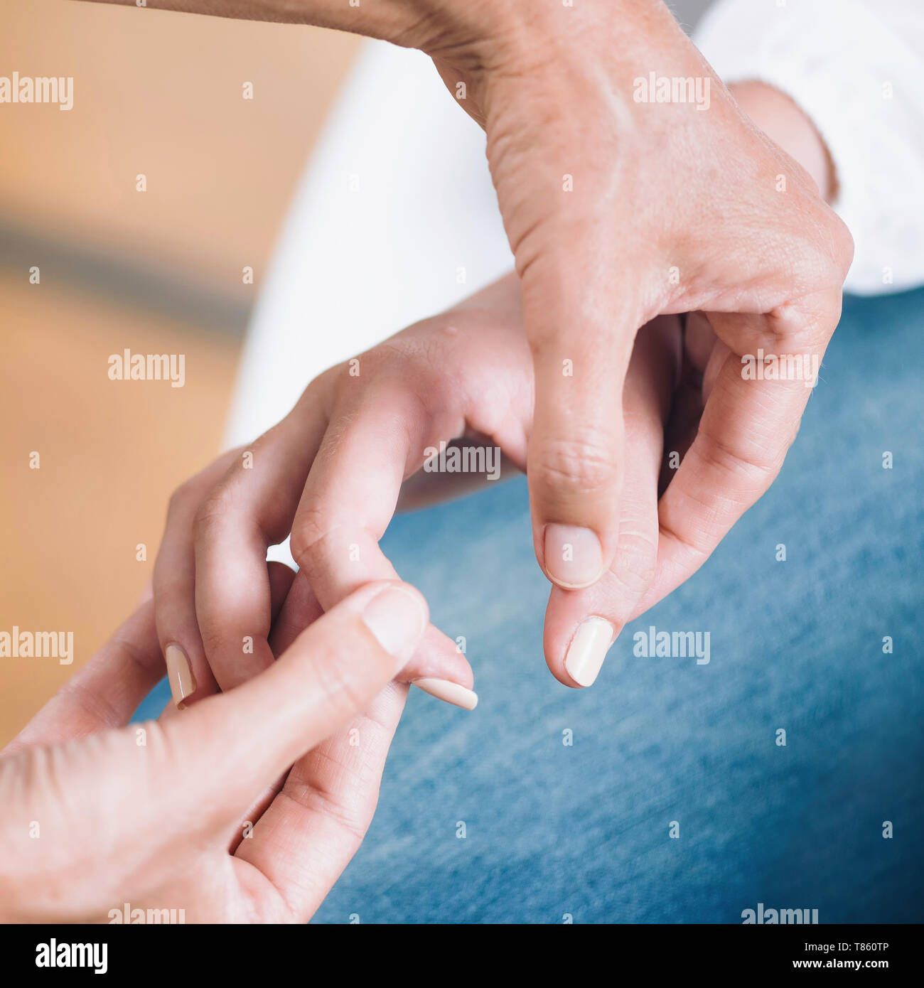 Theta healing therapy Stock Photo - Alamy