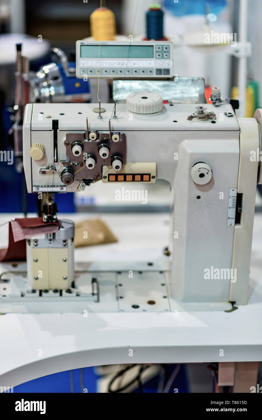 Industrial sewing machine Stock Photo - Alamy