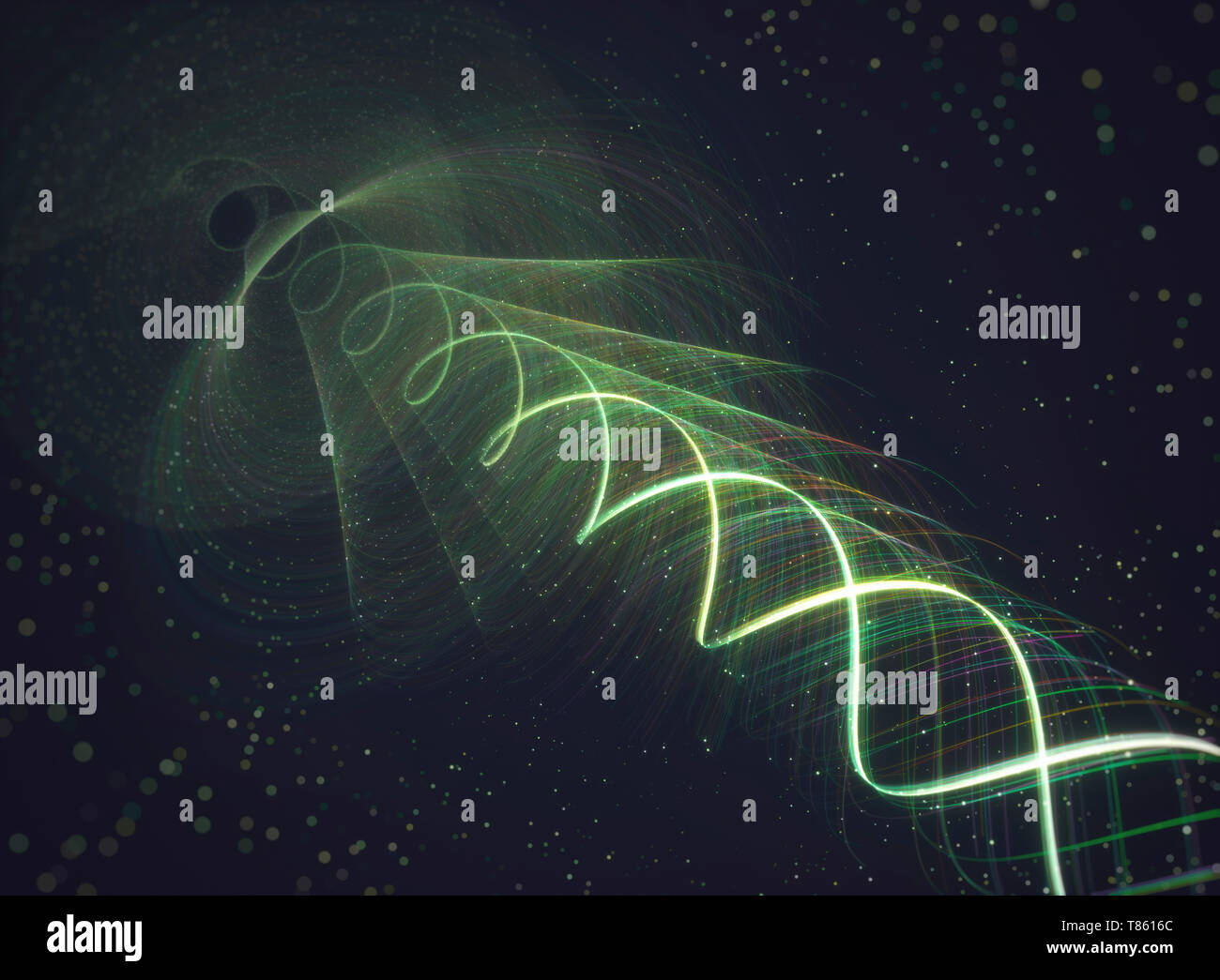 Helical molecule hi-res stock photography and images - Alamy