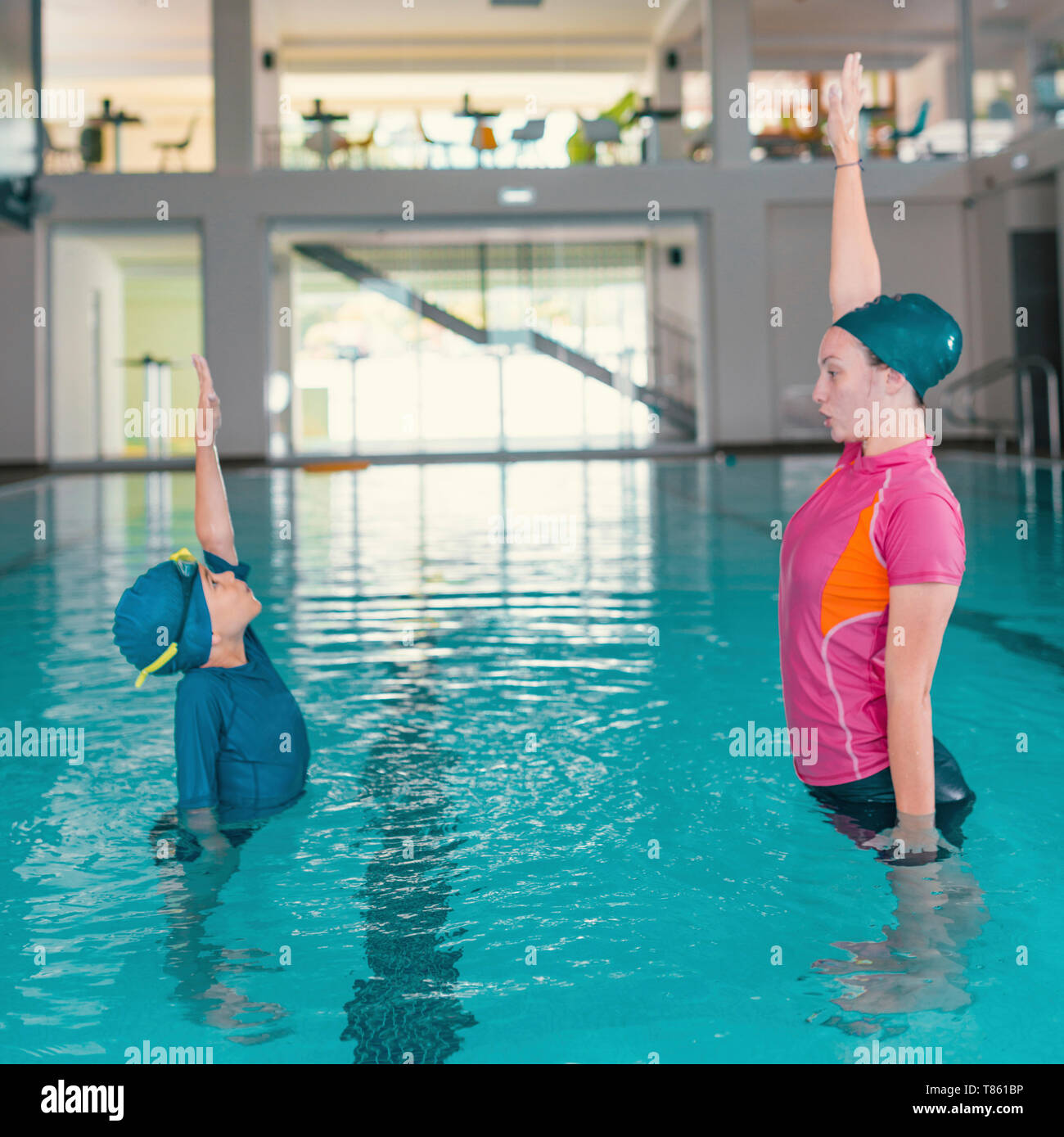Swimming class hi-res stock photography and images - Alamy