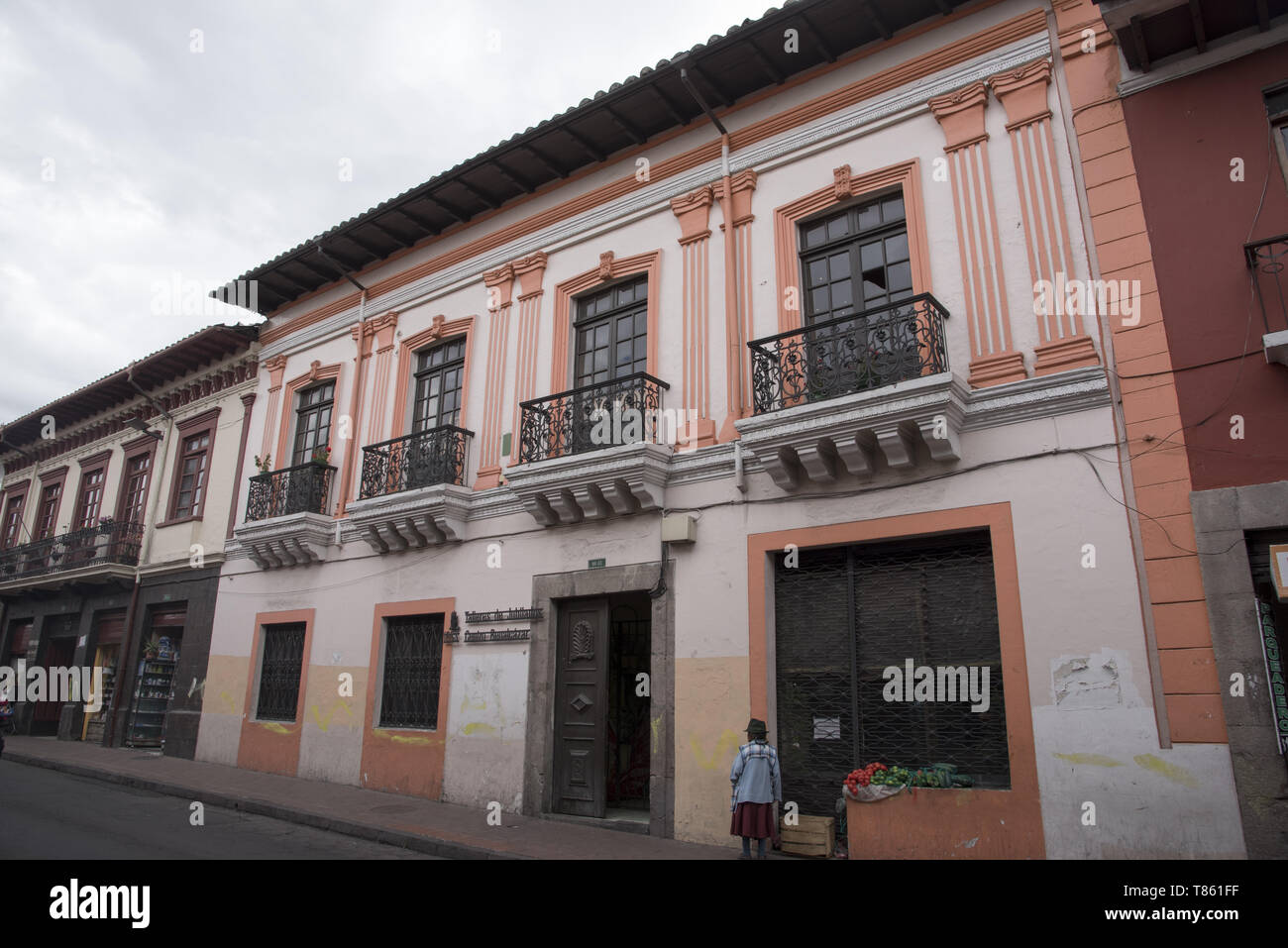 Built from 1534 on ruins of an Inca city the historical district of ...