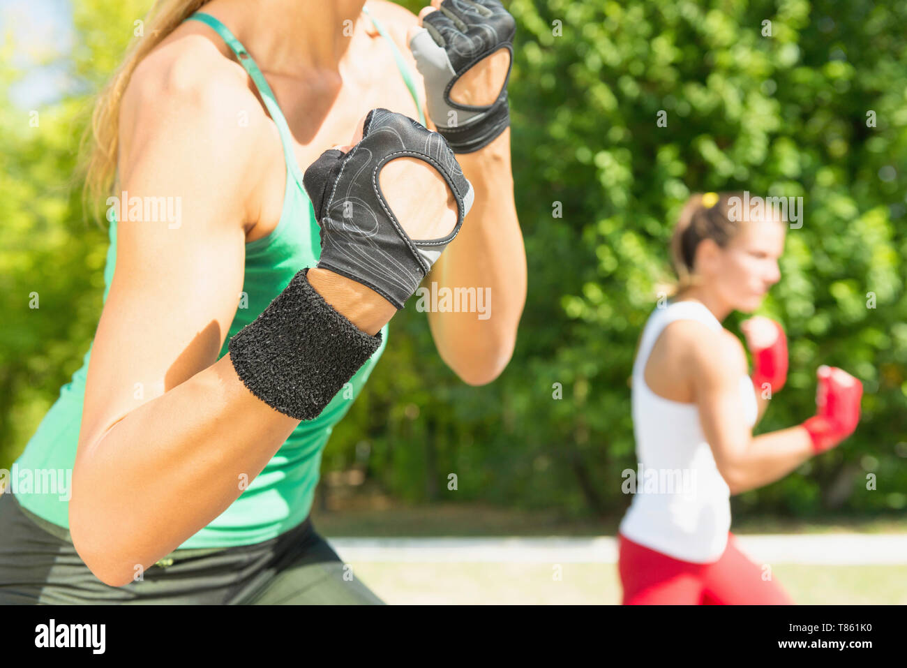 Martial arts kickboxing hi-res stock photography and images - Alamy