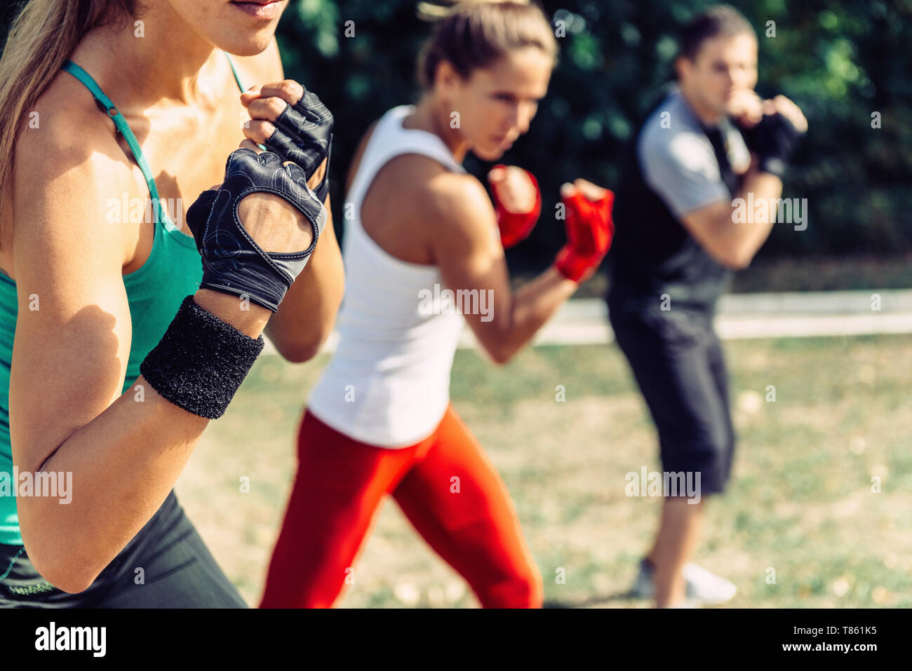Martial arts kickboxing hi-res stock photography and images - Alamy