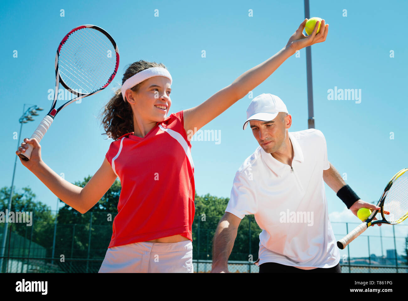 Power tennis hi-res stock photography and images - Alamy