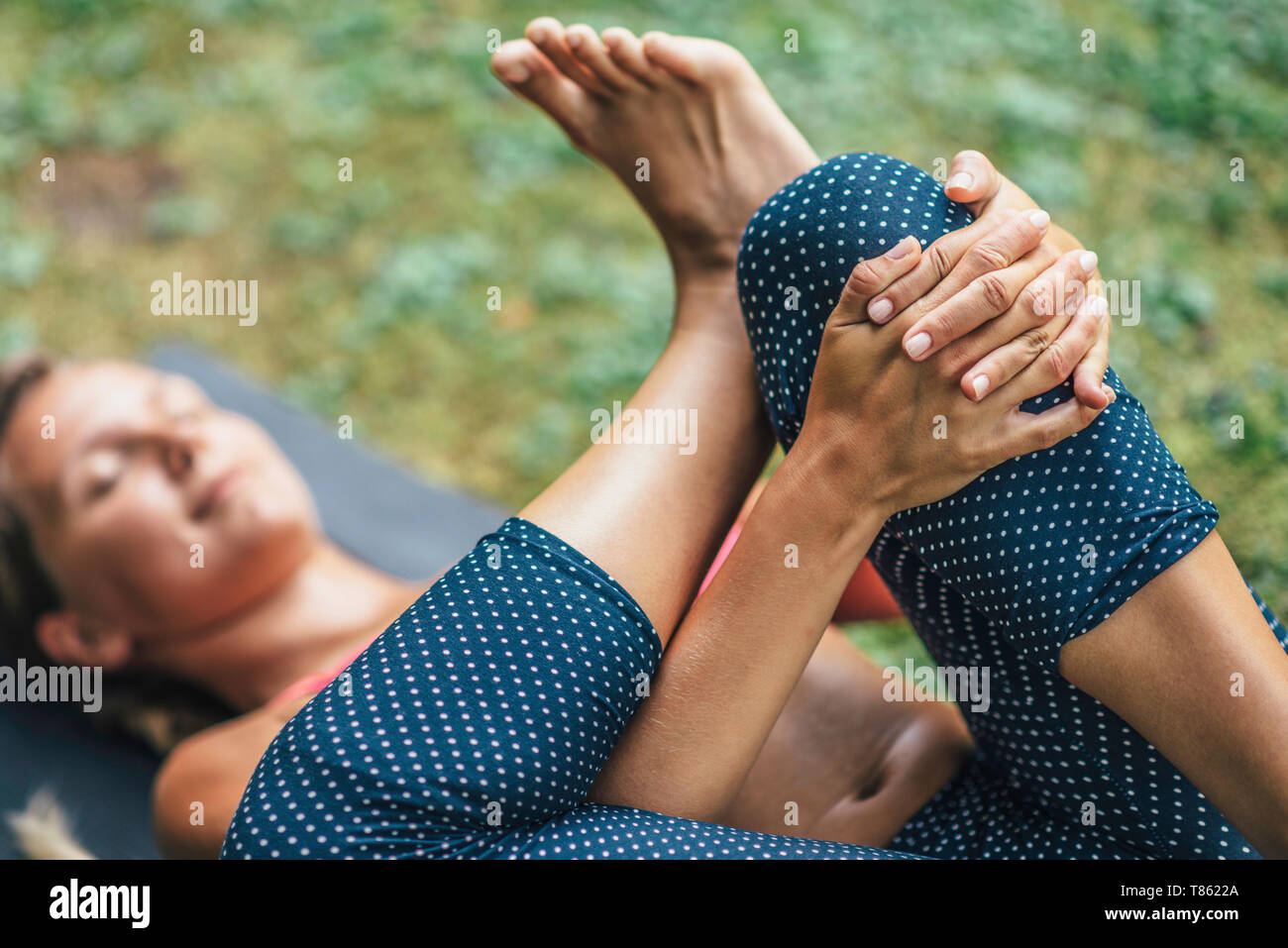 Apasana hi-res stock photography and images - Alamy