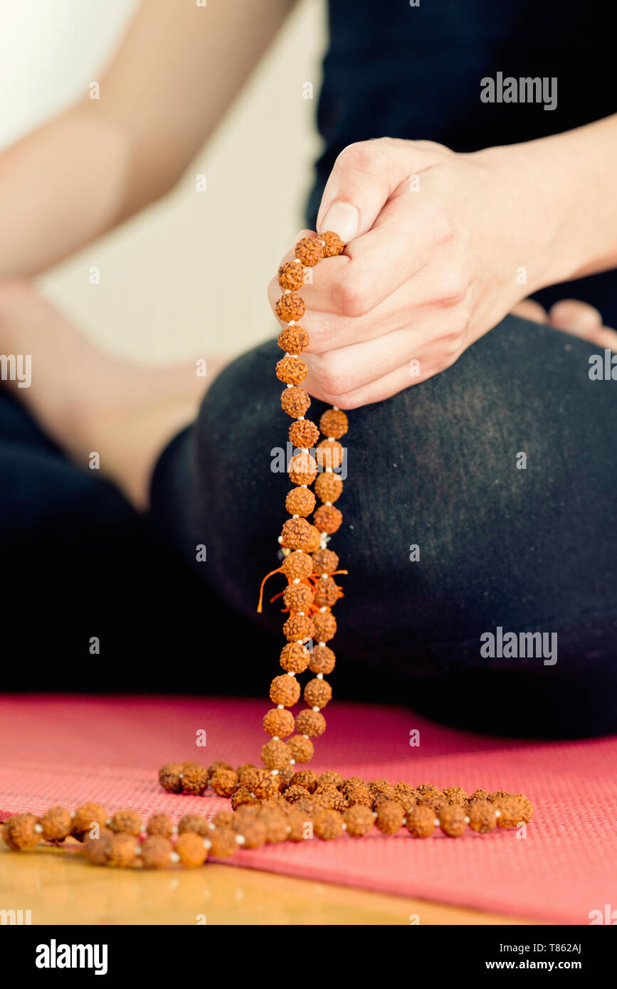 Meditation beads hi-res stock photography and images - Alamy