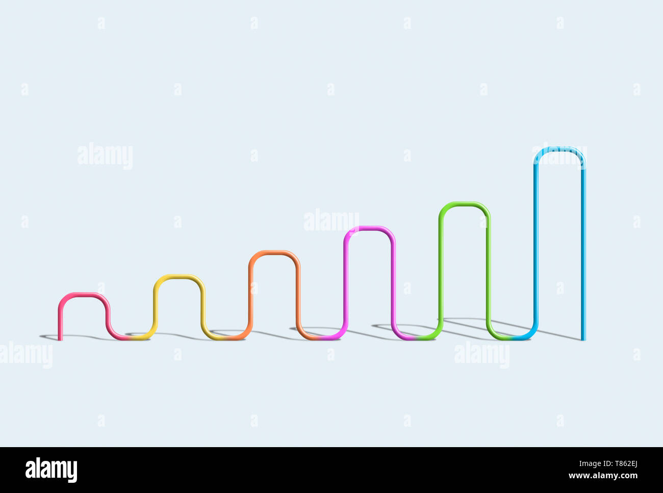Financial statistics bars infographic hi-res stock photography and ...