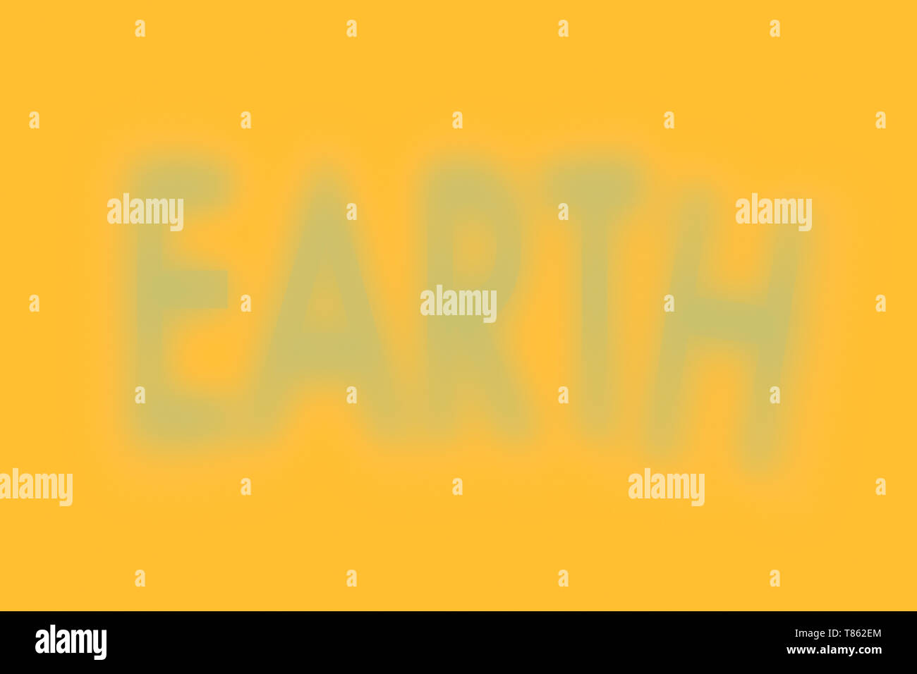 Earth sign, illustration Stock Photo - Alamy